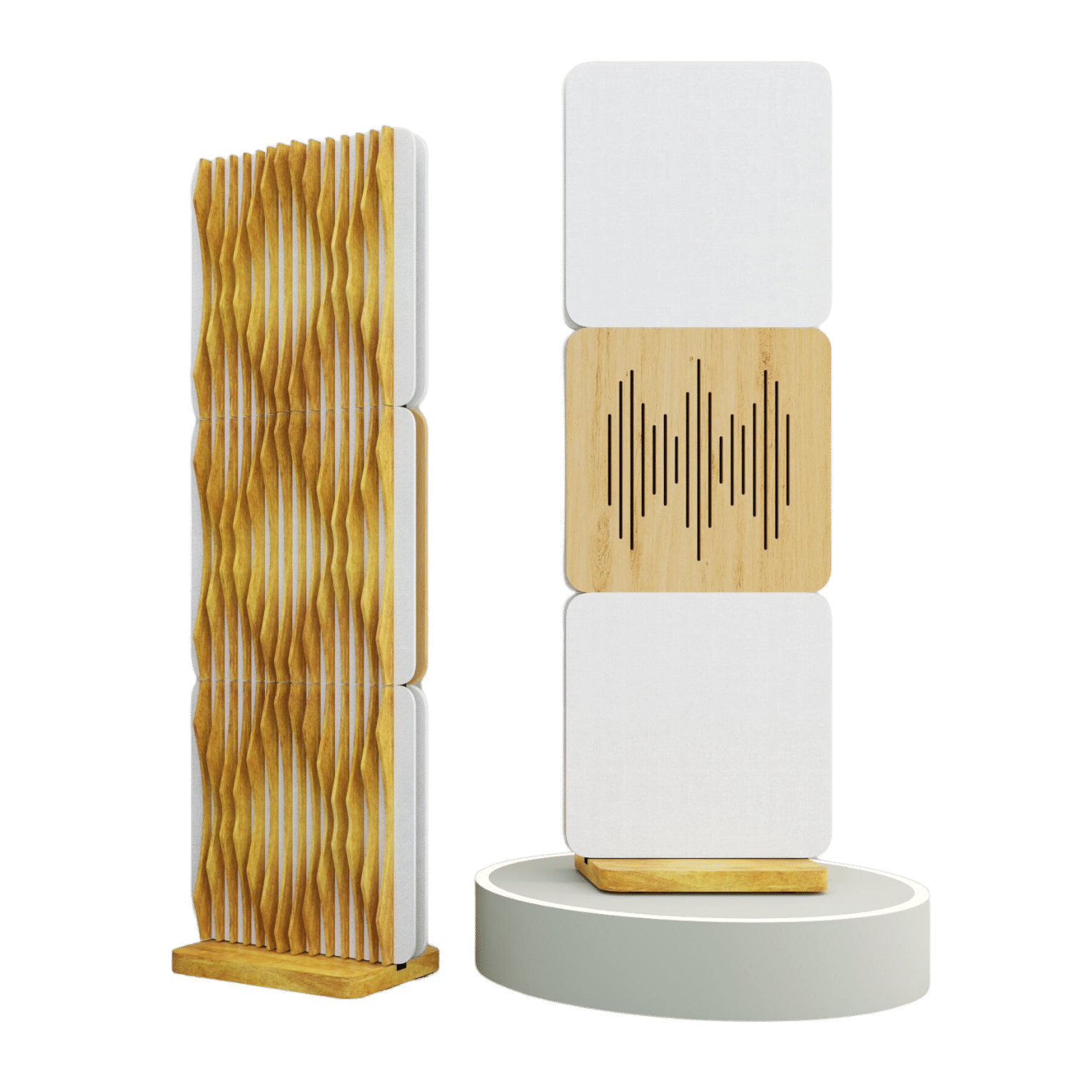 Acoustic Floor Screen | Flexible Sound Control for Any Space